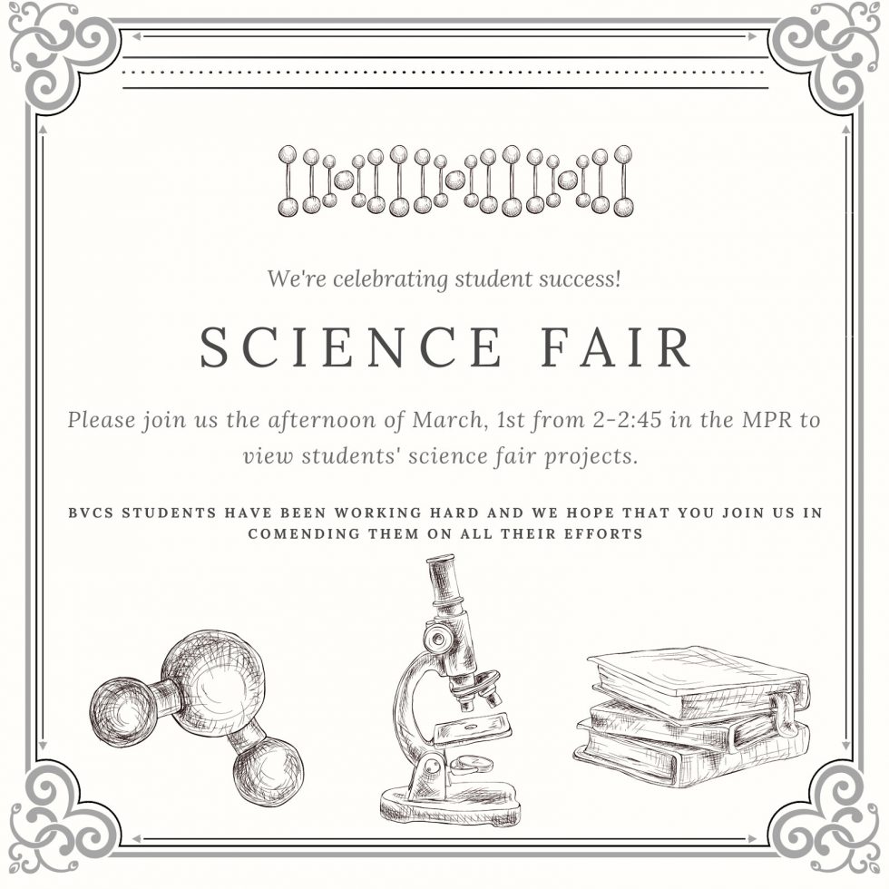 BVCS Science Fair | Bulkley Valley Christian School